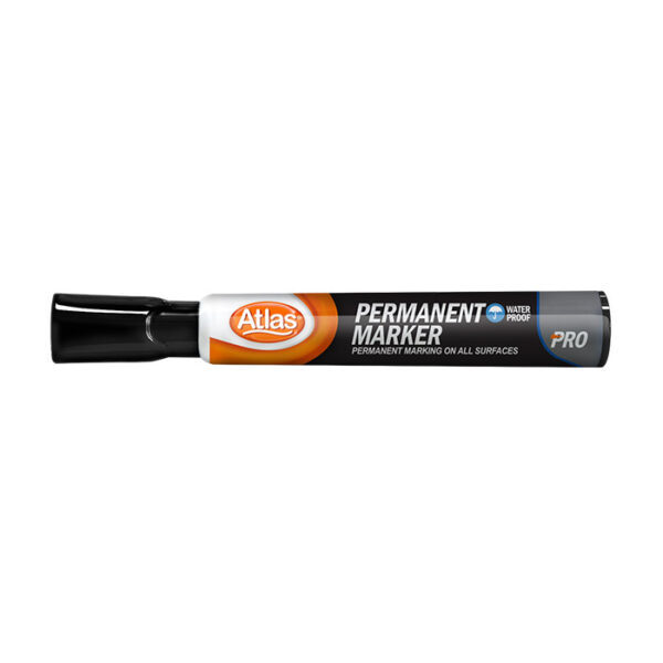Atlas Permanent Marker – Black – Edubooks
