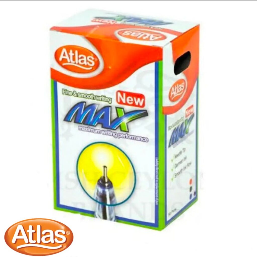 Atlas Max pen Box – Black – Edubooks
