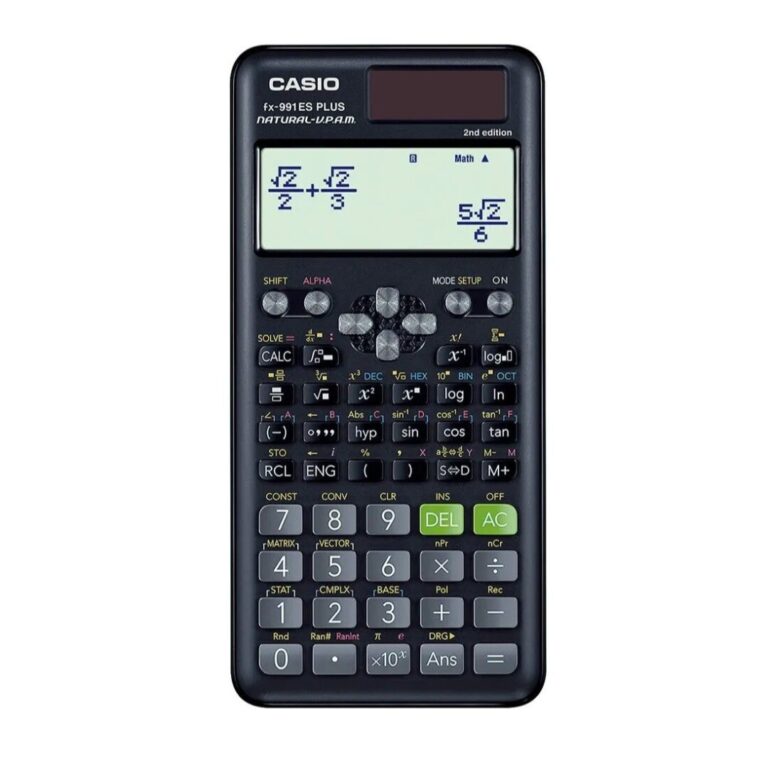 Casio Calculator FX – 991ES Plus – Edubooks